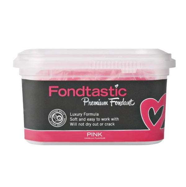 Fondtastic Pink 250g Premium Fondant | Cake Decorating Central