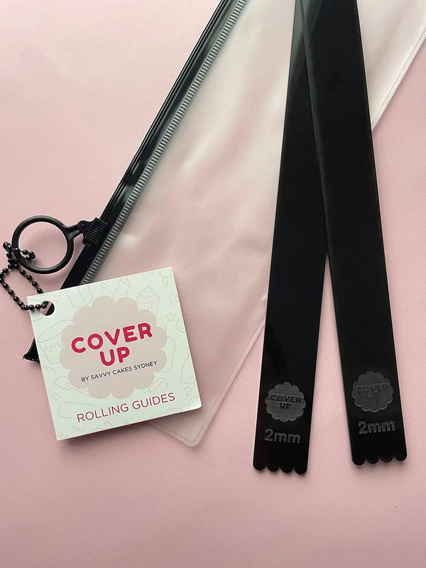 Cover Up 2mm Rolling Guides (pair) | Cake Decorating Central