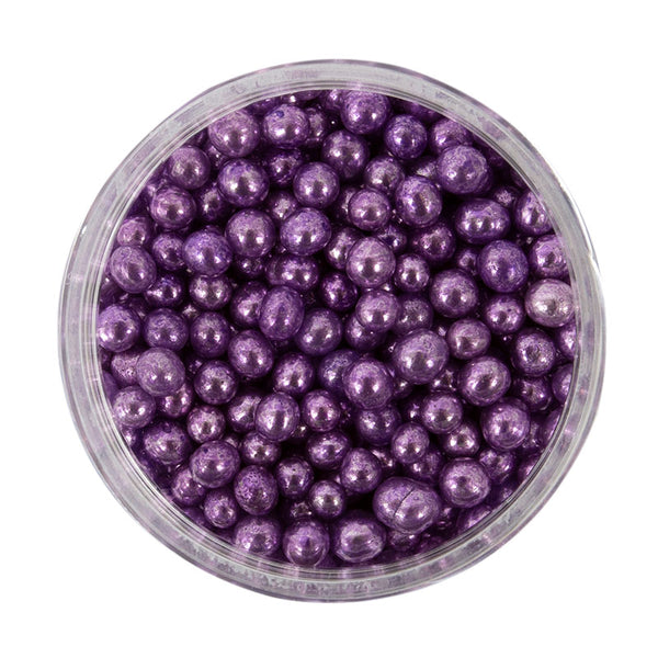 Cachous 4mm Purple 85g | Cake Decorating Central