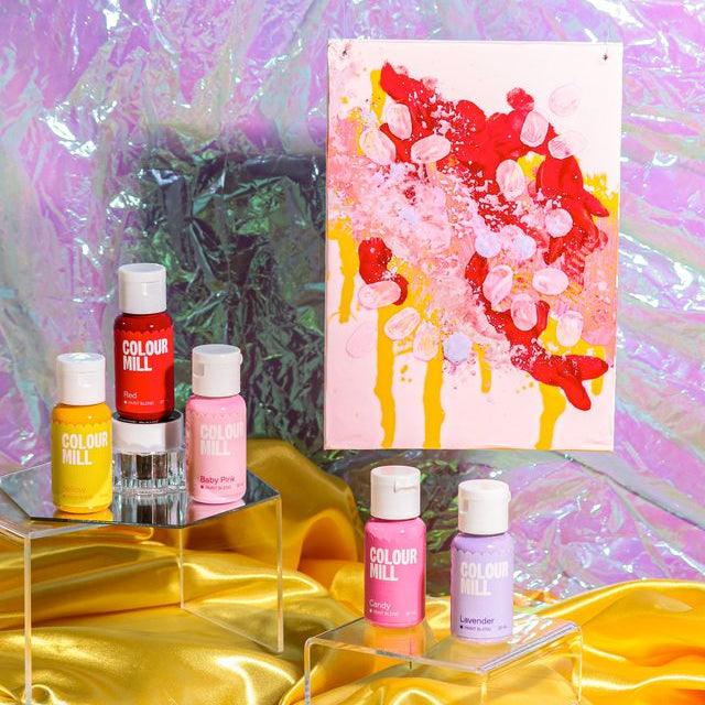 Paint Blend Baby Pink | Cake Decorating Central