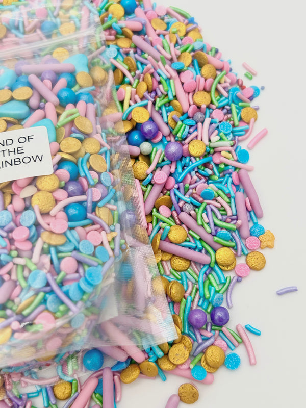 END OF THE RAINBOW Sprinkle Mix | Cake Decorating Central
