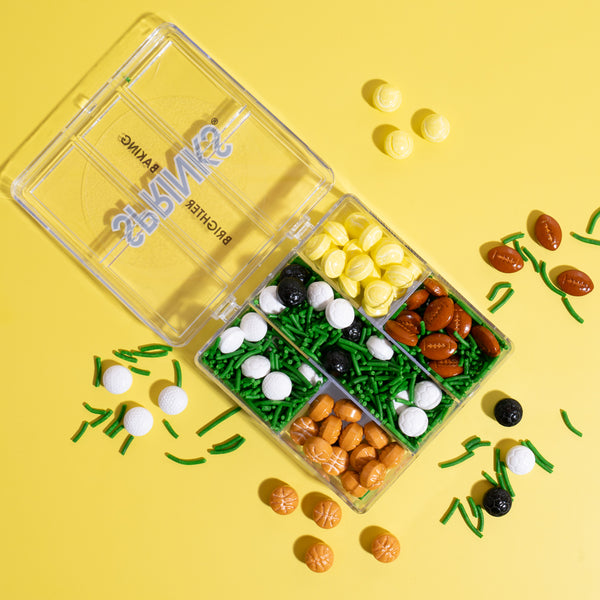 Sprinkles SPORTS BALLS FAVOURITES Box (95g) | Cake Decorating Central