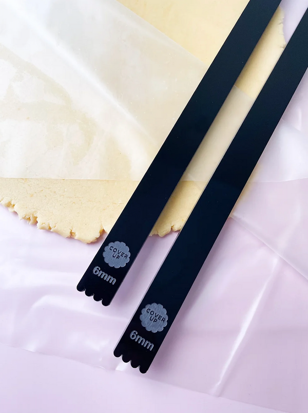 Cover Up 6mm Rolling Guides (pair) | Cake Decorating Central