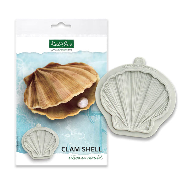 Katy Sue Clam Shell Silicone Mould | Cake Decorating Central