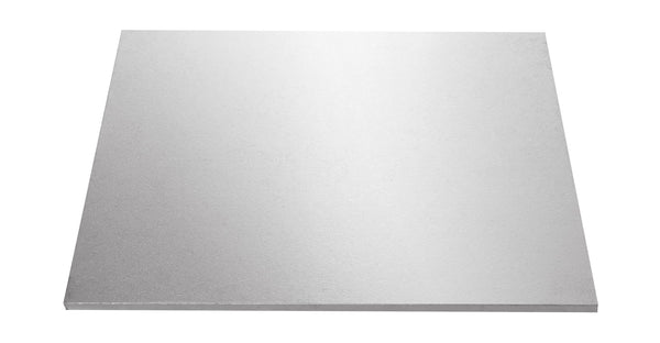 Rectangle 12x18 INCH Silver Foil Board (Mondo) | Cake Decorating Central