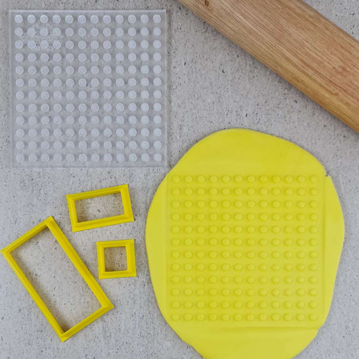 Lego Cutter and Debosser Set | Cake Decorating Central
