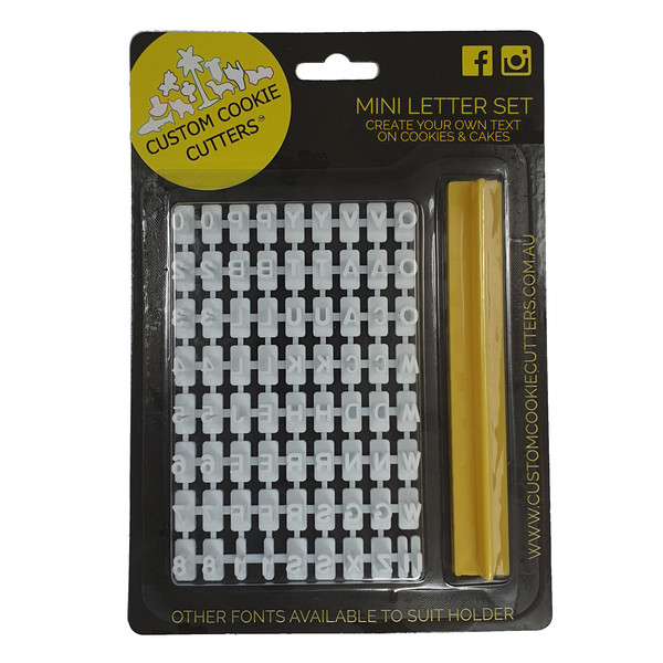 Mini Letter Embosser Set | Cake Decorating Central