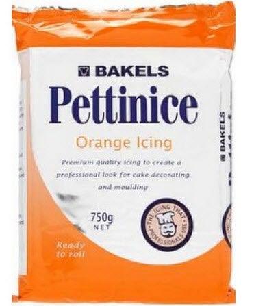 BAKELS ORANGE RTR fondant Icing 750g | Cake Decorating Central