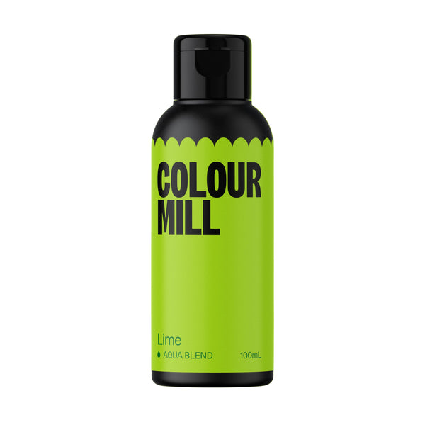 Colour Mill Aqua LIME 100ml | Cake Decorating Central