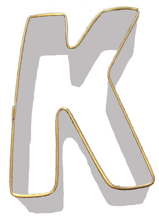 LETTER K COOKIE CUTTER | Cake Decorating Central