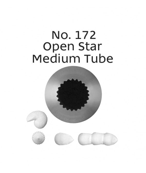 Piping Tip 172 Open Star | Cake Decorating Central