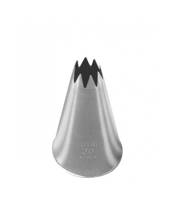 Loyal Piping Tip 20 STAR TIP | Cake Decorating Central