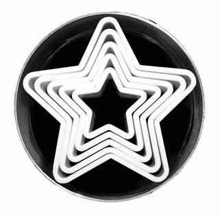 STAR Plastic Cutter Set | Cake Decorating Central