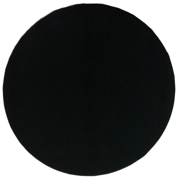 ROUND 20 INCH BLACK MDF BOARD | Cake Decorating Central