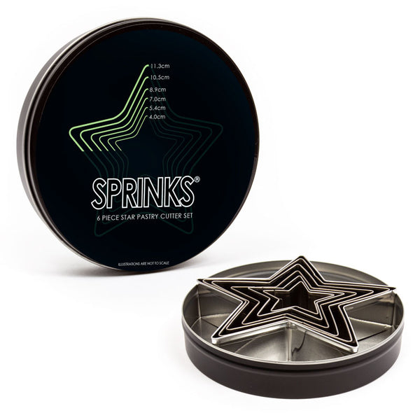 STAR Stainless Pastry Cutter Set 6 piece | Cake Decorating Central